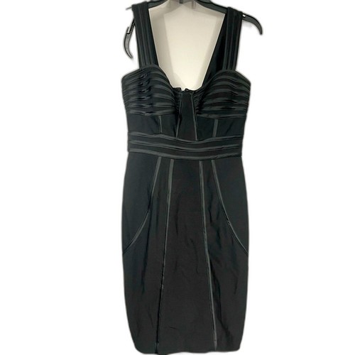 NWOT Cache Black Bandage Mini Bodycon Dress Size 2 | eBay