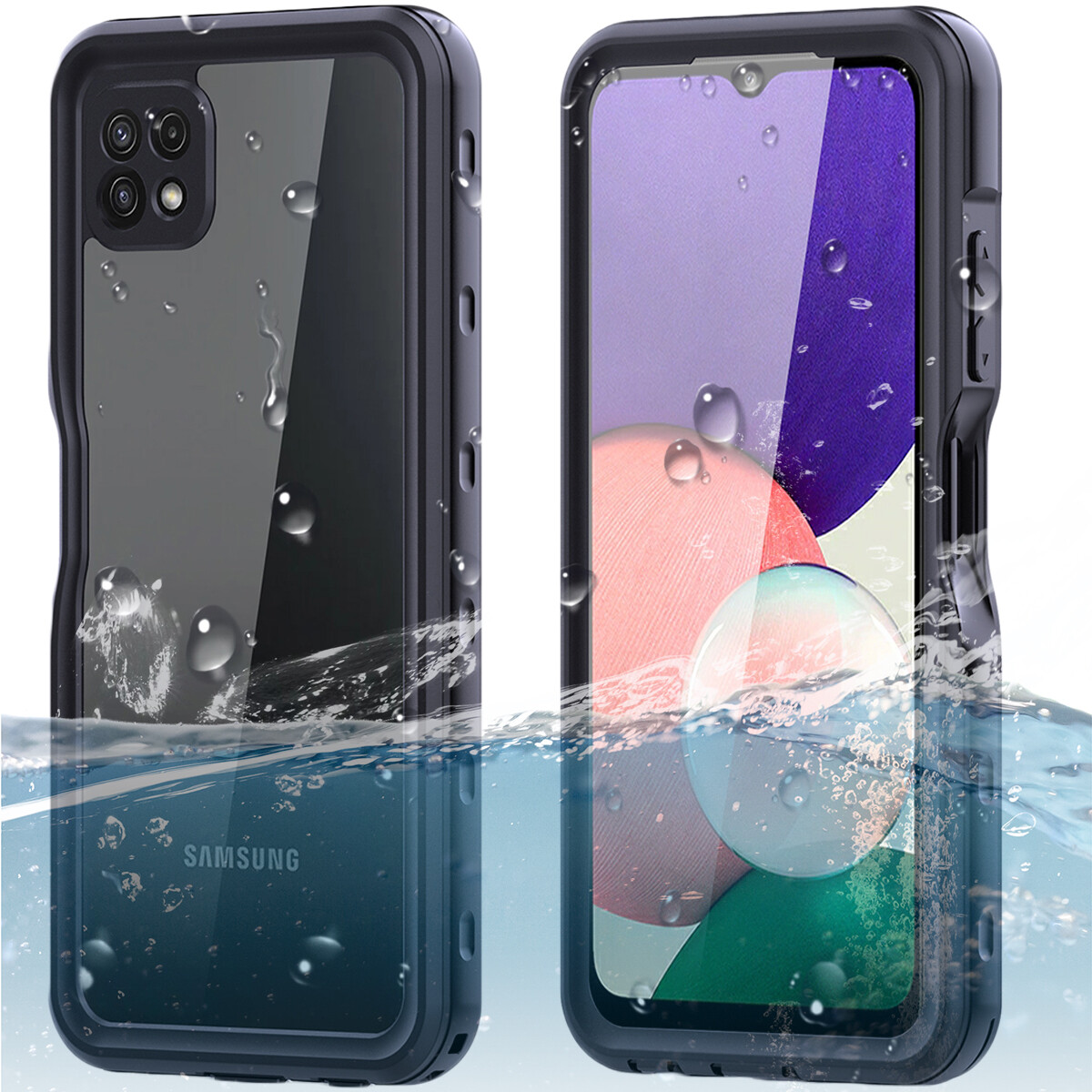 Waterproof Case For Samsung Galaxy A54 A23 A53 A33 A22 A13 A03s ...