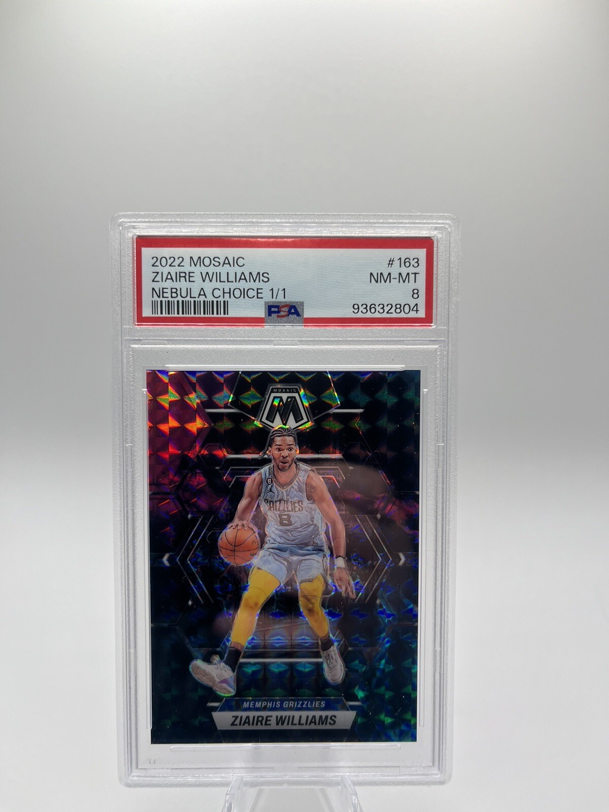 2022-23 Panini Mosaic Nebula Choice Prizm 1/1 Ziaire Williams #163 🔥🔥🔥🔥 ...
