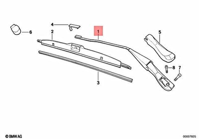 Genuine BMW M5 E32 E34 525i 535i 735i 735iL 740i Wiper Arm Left ...