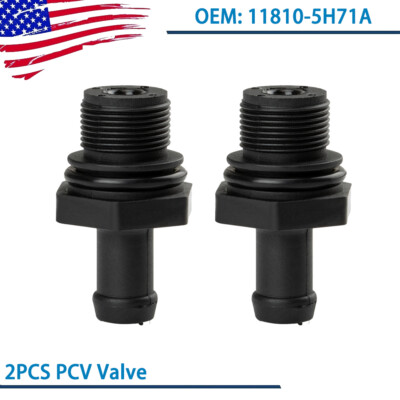 Set of 2 PCV Valve For Nissan Versa Cube 1.8L Infiniti Q45 FX45 4.5L ...