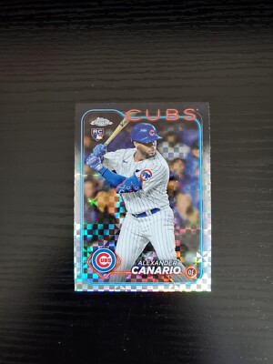 Alexander Canario - 2024 Topps Chrome Baseball #174 RC - X-FRACTOR | eBay