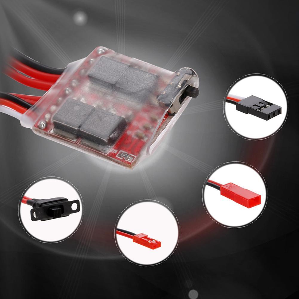 Brushed Motor Replacement Speed Controller 30A 4-8V Brushed ESC for RC ...