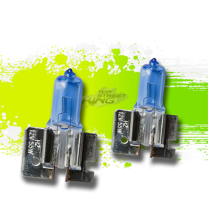 H2 5000K PAIR HALOGEN GAS WHITE REPLACEMENT FOG LIGHT BULBS JAGUAR ...