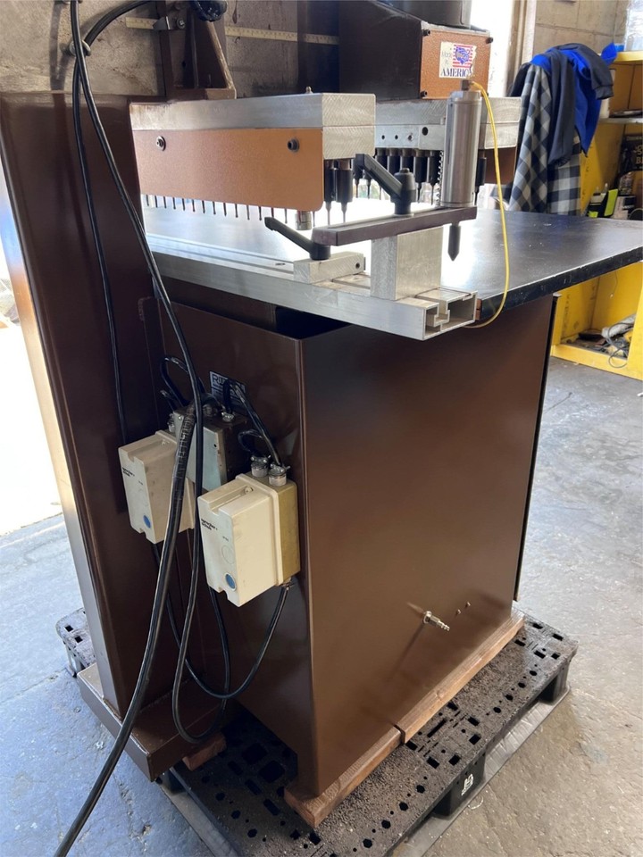 WOW! RITTER R46 46 SPINDLE DUAL HEAD VERTICAL LINE BORING MACHINE | eBay