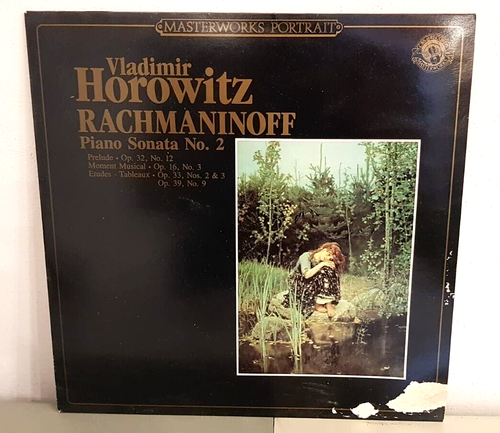 Rachmaninov - Horowitz - Piano Sonata N 2 IN si Bémol Minor - Vinyl VG LP | eBay