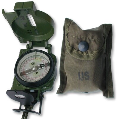 Govt Issue Tritium Land Navigation Military Compass - Army & Marine ...