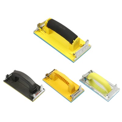 Manual Sanding Block Sandpaper Machine Hand Grinding Holder Handheld ...