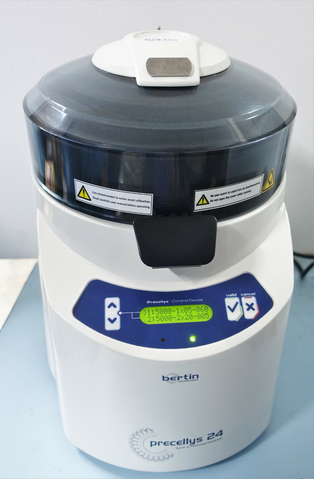 BERTIN PRECELLYS 24-DUAL TISSUE HOMOGENIZER LYSIS | eBay