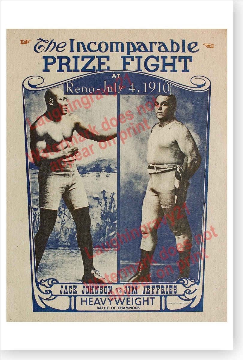 Jack Johnson Contre Jim Jeffries 84点のJames J