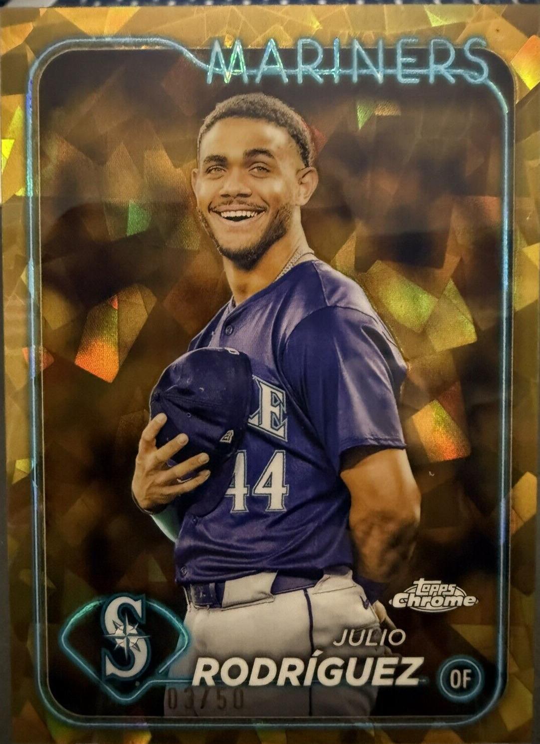 2024 Topps Chrome Sapphire Edition - Image Variation Julio Rodriguez ...