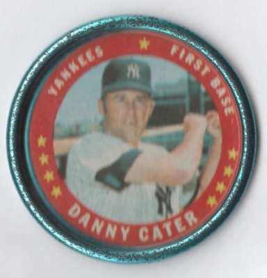 1971 Topps Coin # 14 Danny Cater | eBay