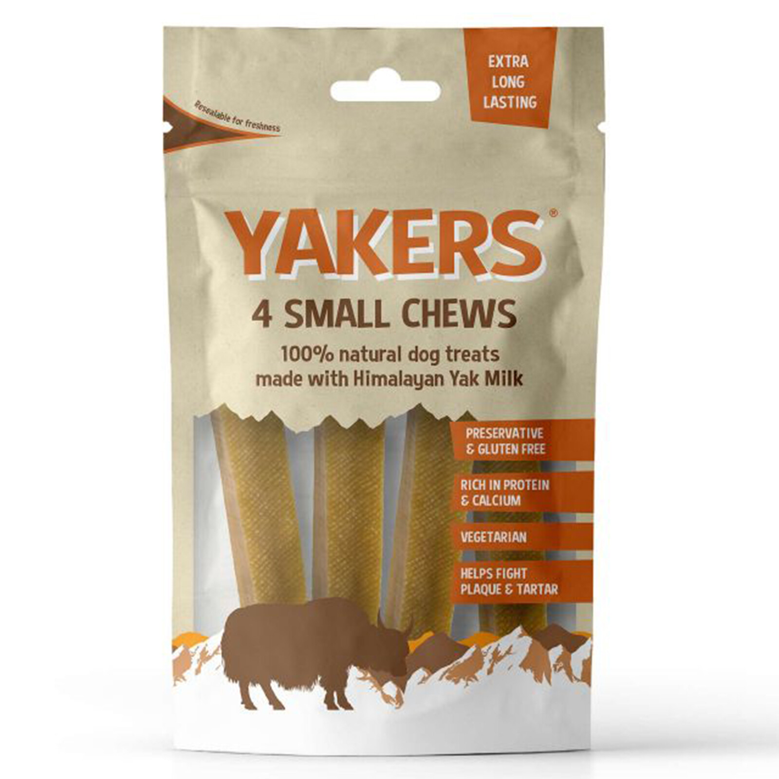 Yak Chew Natural Dog Chew Yakers Natural Dog Treats Long Lasting Dog ...