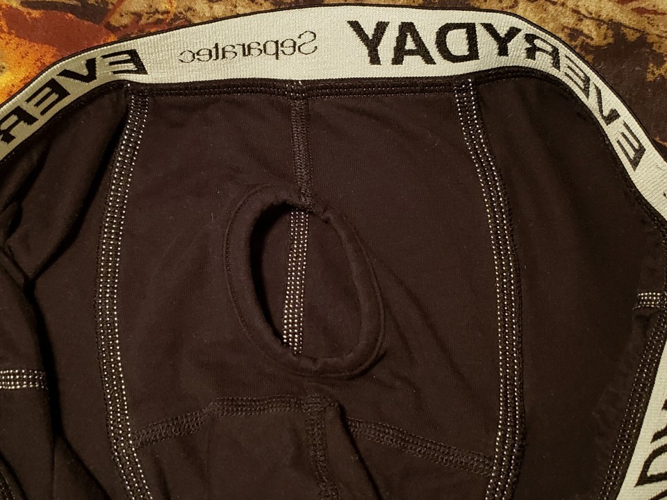 Lot of 2 Men's Pouch Supporter Boxer Briefs My Package Separatec ...