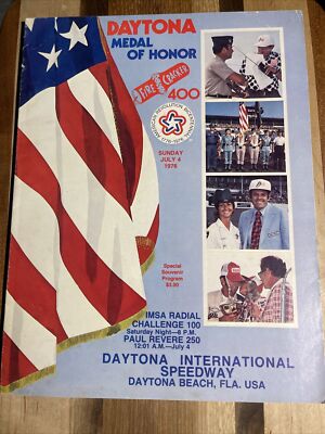 1976 Firecracker 400 Race Program, Daytona | eBay