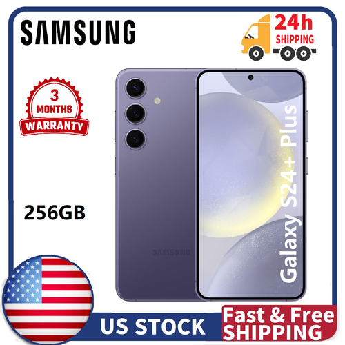 New Samsung Galaxy S24+ Plus 5G SM-S926U 256GB+12GB Factory Unlocked ...