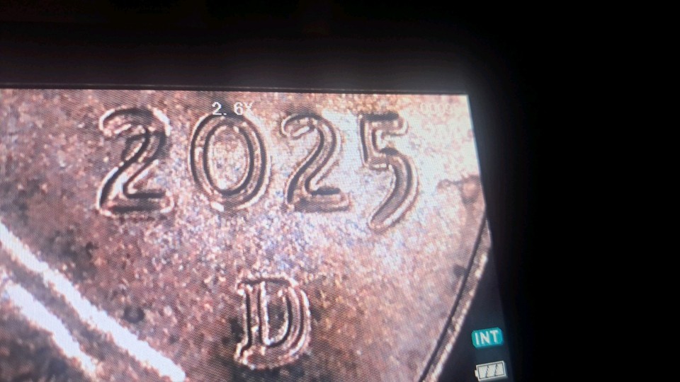 2025 - Proof Penny , DDO + ERROR ON REVERSE | eBay