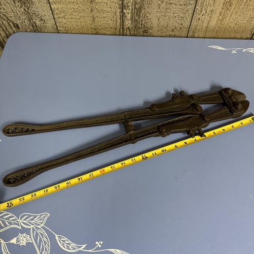 VINTAGE 24" BOLT CUTTER MADE BY METAL STAMPING COMPANY | eBay