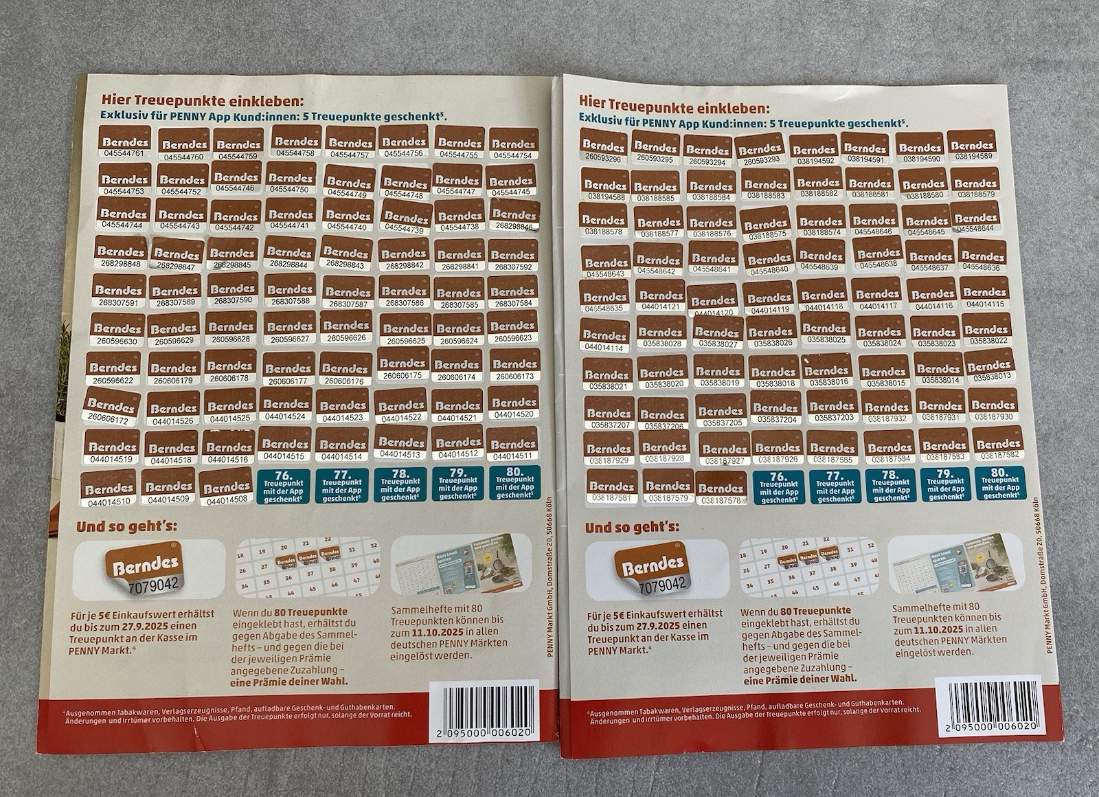 2 volle Sammelhefte Penny Treuepunkte Bratpfannen | eBay.de