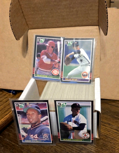 1985 Leaf 259+4 Checklist Cards Baseball Set Hand Sorted Clemente ...