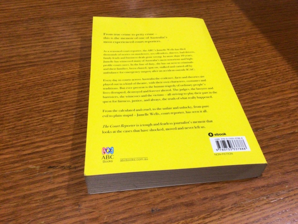Court Reporter by Jamelle Wells (English) Paperback Book | eBay Australia