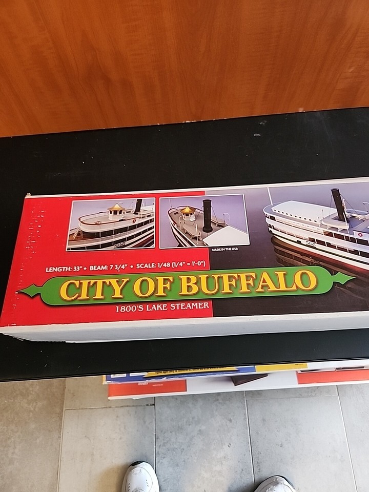 Dumas City of Buffalo R/C Boat Kit | eBay
