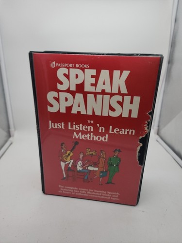 Speak Spanish, the Just Listen 'n Learn Method, 6 tapes, Levels 1 & 2 ...