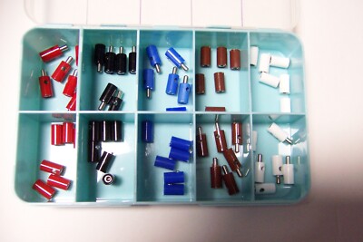 090 (A) OLD STYLE LGB/MARKLIN HO MALE FEMALE PLUGS & SOCKETS, 60 PCS ...