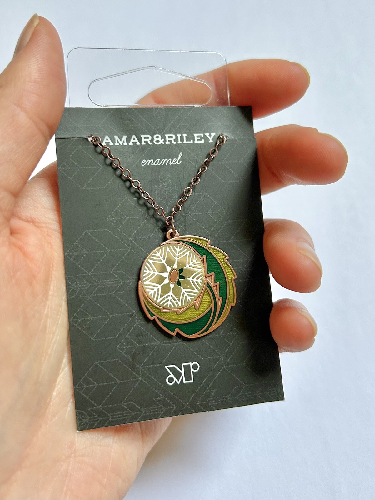 NEW! Amar&Riley “DANDELION” NECKLACE — Antique Copper Finish w/18 ...