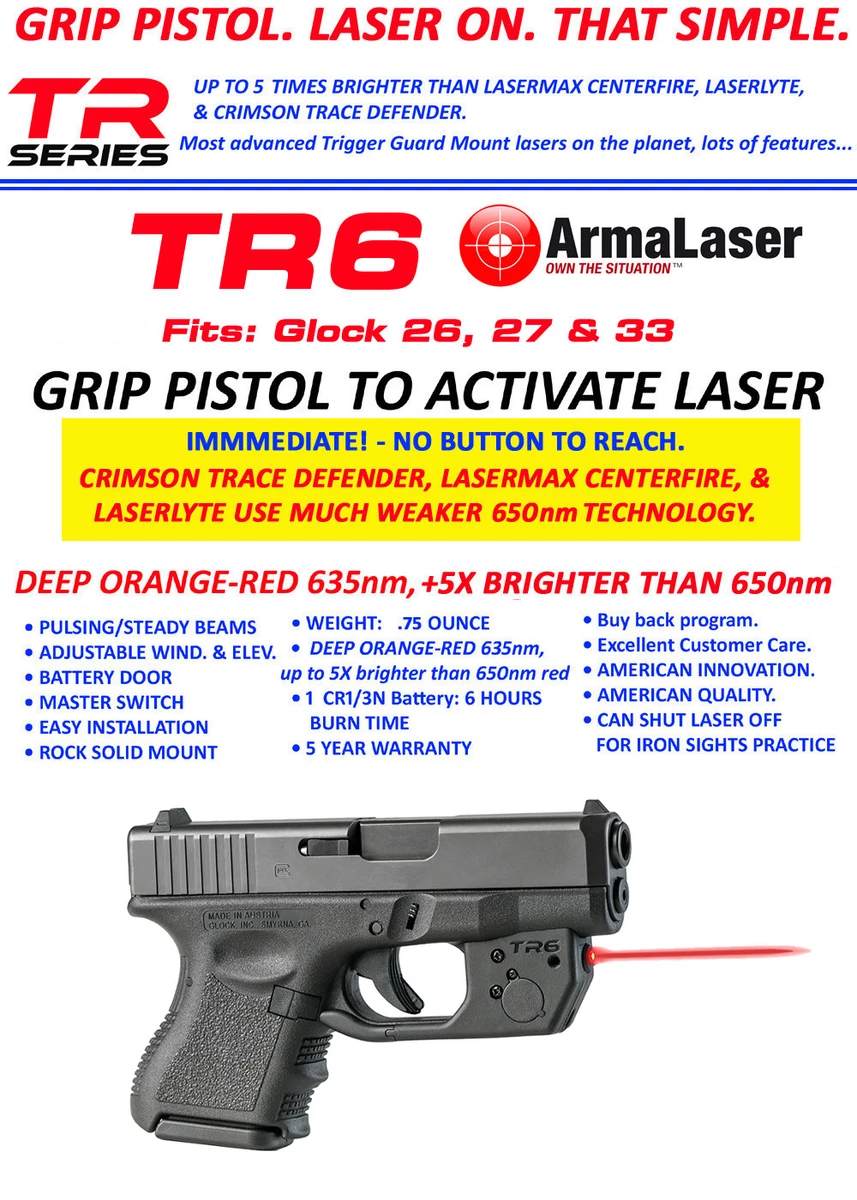 Glock 26 Laser Sight