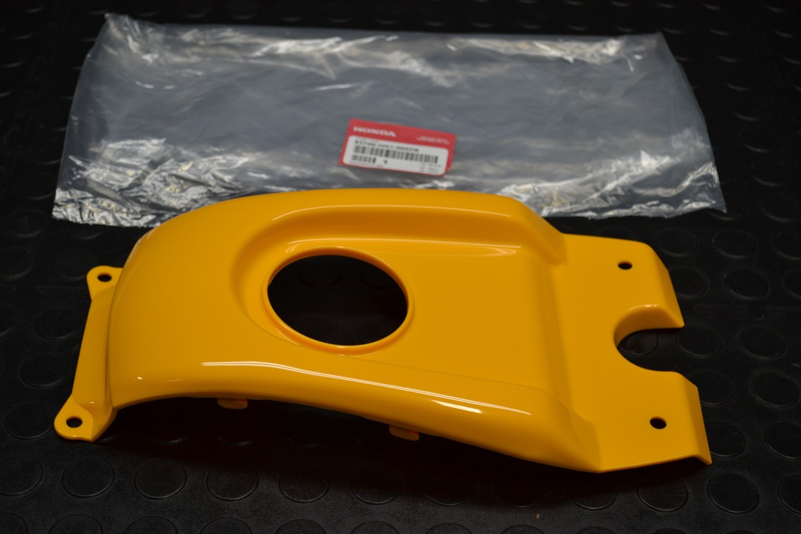 99-07 HONDA 400EX OEM GAS TANK COVER YELLOW GENUINE 400EX 🔥FAST SHIP🔥 X ...