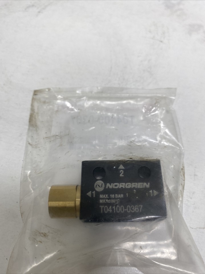 IMI NORGREN T04100-0367 PNEUMATIC SHOUTTLE VALVE | eBay