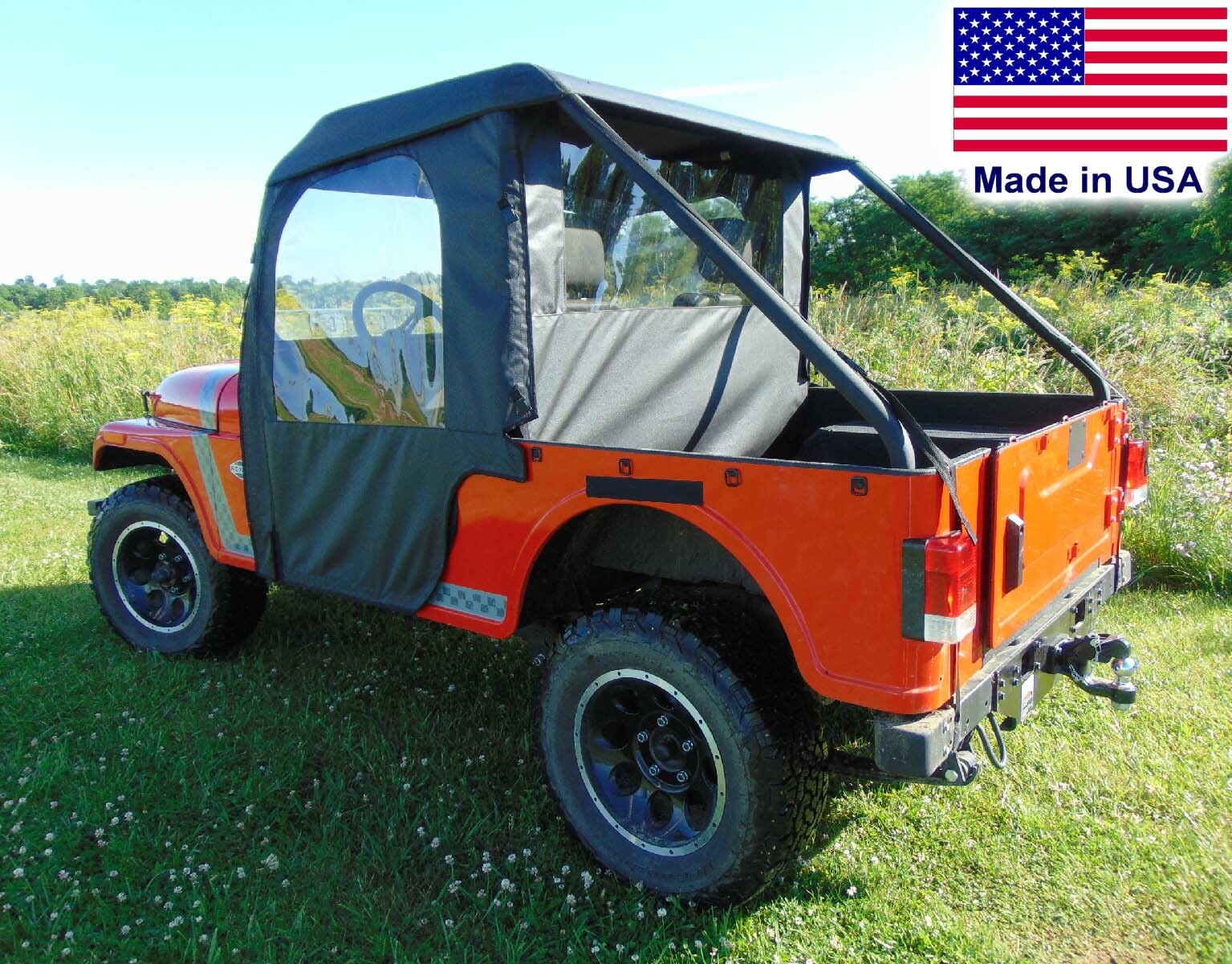 Mahindra Roxor DOORS, REAR WINDOW, and BED COVER - Soft - Withstands ...