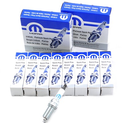 8X ORIGINAL SPARK PLUG FOR JEEP CHEROKEE 14-20 RENEGADE 15-19 2.0 2.4 ...