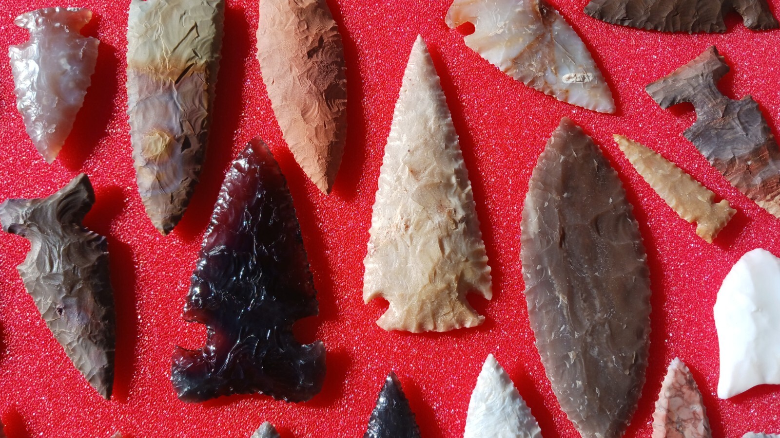 MODERN Flint Knapping Arrowhead, Atlatl, Spear LOT Case Not Included | eBay