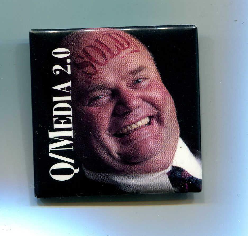 Comdex Computer Trade Show Pinback Button - Q/Media 2.0 - Sold | eBay