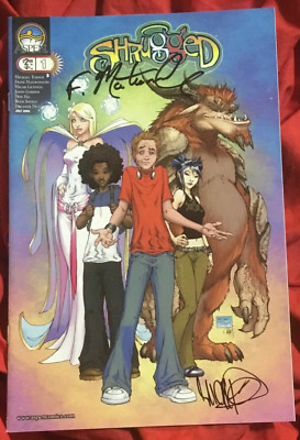 Frank Mastromauro, Micah Gunnell signed Shrugged #1 in MT condition | eBay