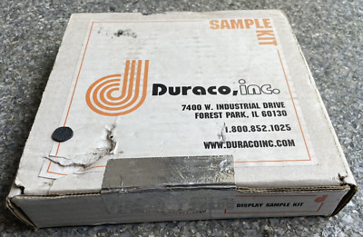 Duraco Display Sample Kit - New in Box | eBay