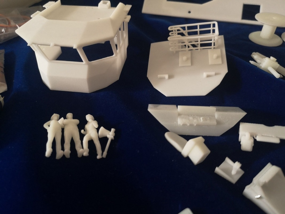 for AQURUS 1:48 291 mm Tug Boat RC Model Ship Kit Fast Ship 2025 NEW | eBay