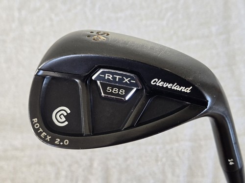 Cleveland RTX 588 Rotex 2.0 56 Degree 14 Sand Wedge Steel Wedge Stiff ...