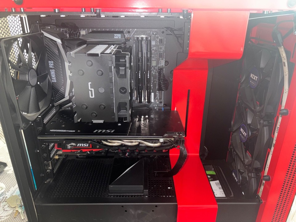 NZXT Pre-Built Gaming PC, Black/Red | eBay