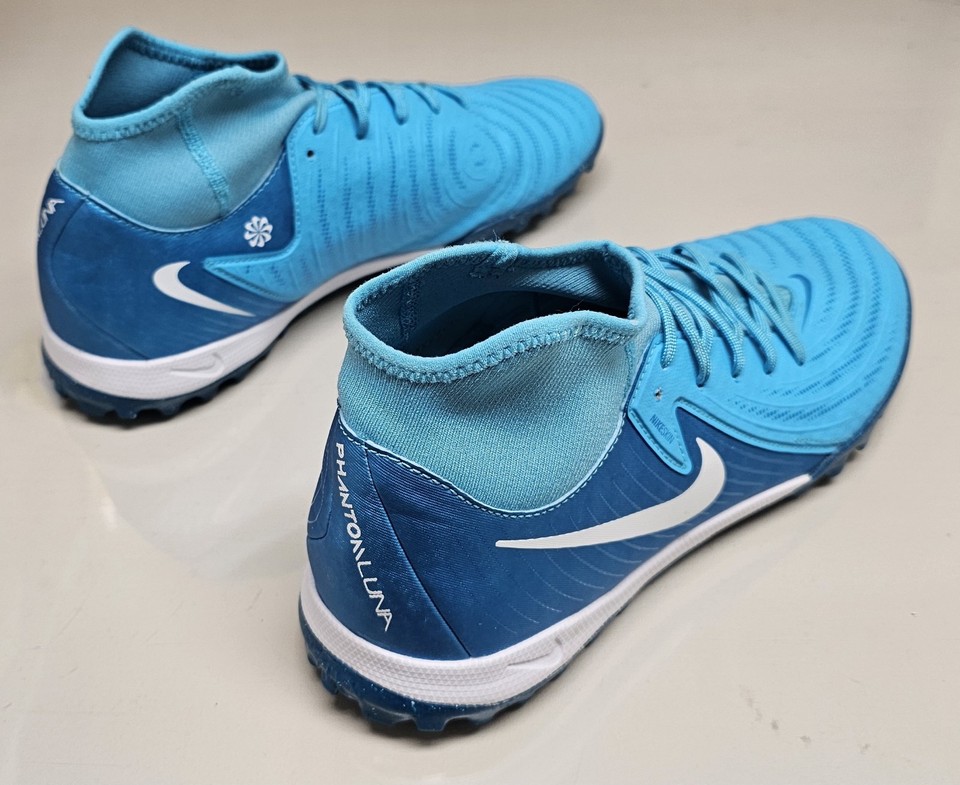 Men's 8 NIKE PHANTOM LUNA II ACADEMY TF BLUE FURY FJ2566-400 SOCCER ...