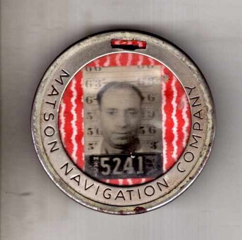 Matson Navigation Company ID Fingerprint and Photo Employee Badge | eBay