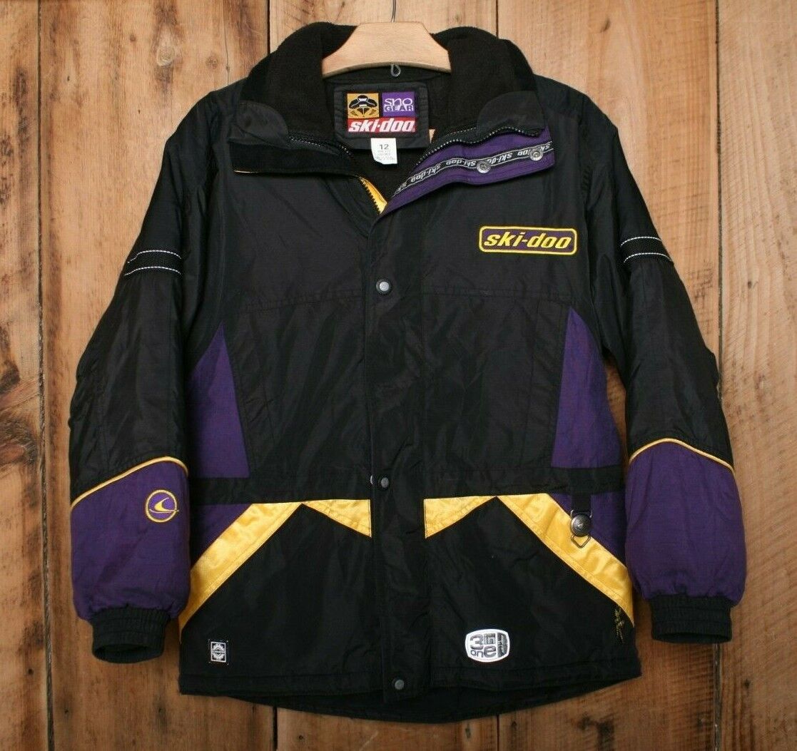 SKI-DOO Bombardier Black, Purple & Yellow 3-In-1 Snowmobile SKI-DOO Bombardier Black, Purple & Yellow 3-In-1 Snowmobile