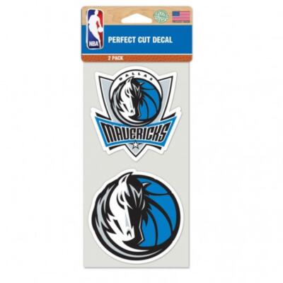 Dallas Mavericks 2 Pack 4"x4" Car Decals [NEW] Decal Auto Emblem ...