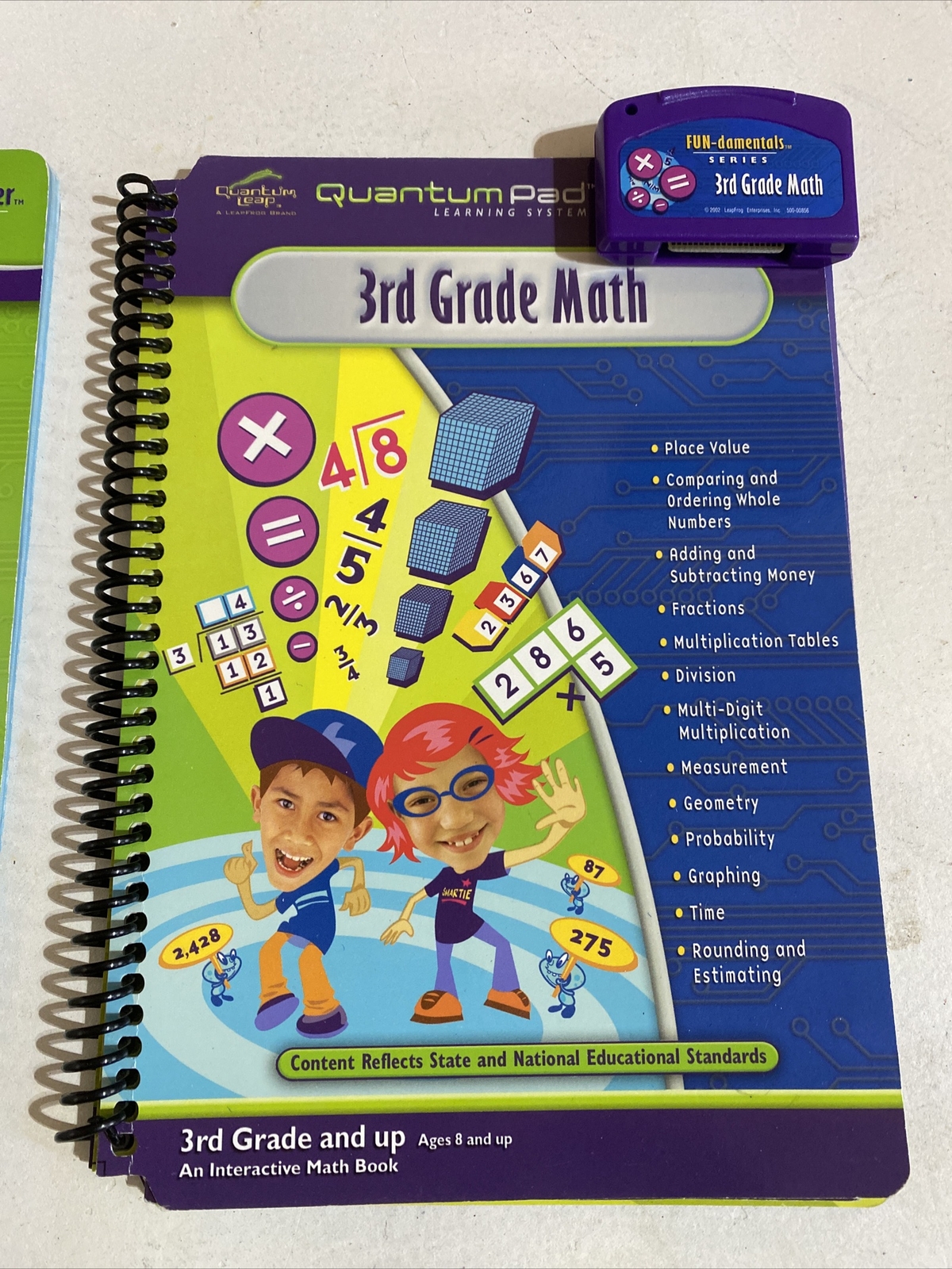 Quantum Leap - Knight at Dawn and 3rd Grade Math - Book and Cartridge ...