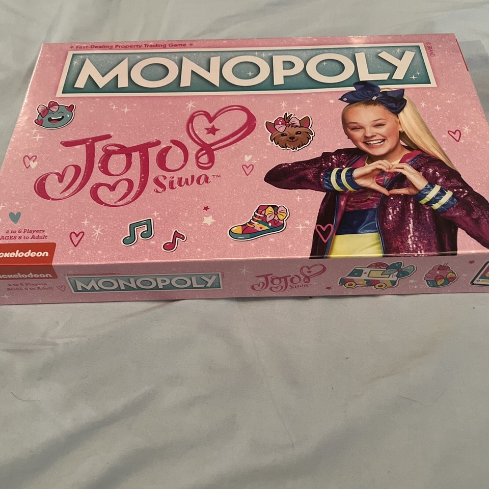 Monopoly JoJo Siwa Edition Board Game New | eBay