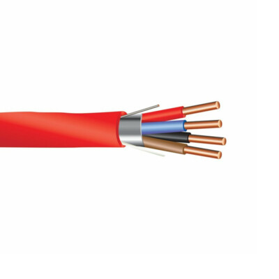 500' 16/4 Shielded FPLR Riser Fire Alarm Cable PVC Jacket 300V | eBay