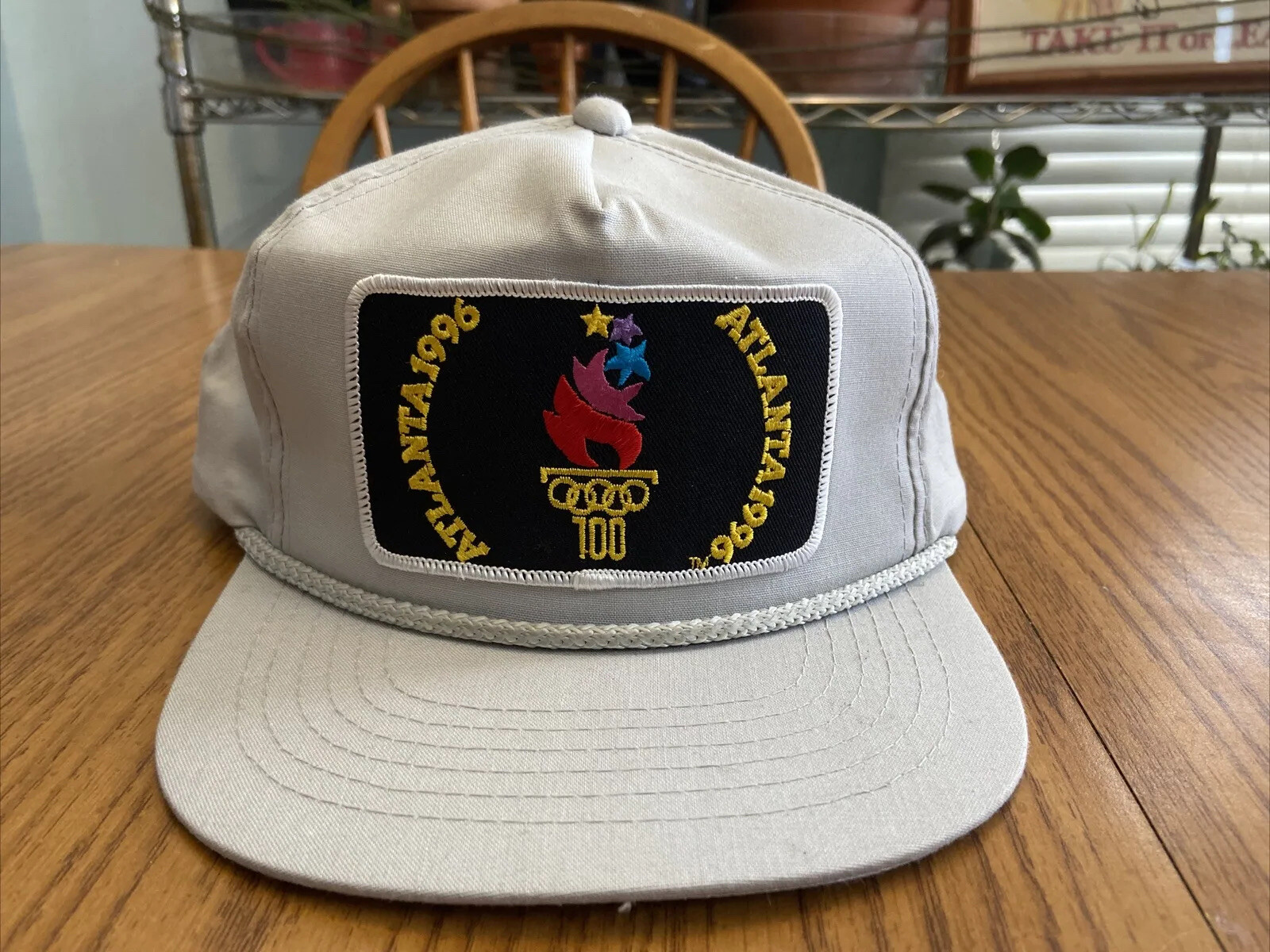 Vintage Atlanta Olympic 1996 Hat Cap Gray SnapBack YoungAn Hat Co | eBay