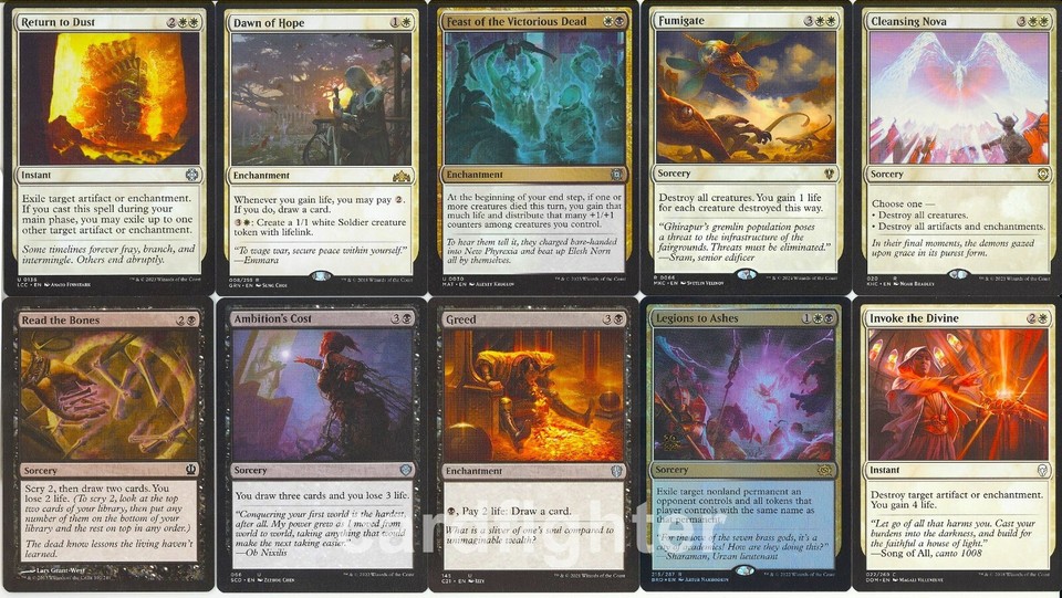 Custom Lifegain Theme Commander EDH Deck - Liesa, Shroud of Dusk - MTG ...